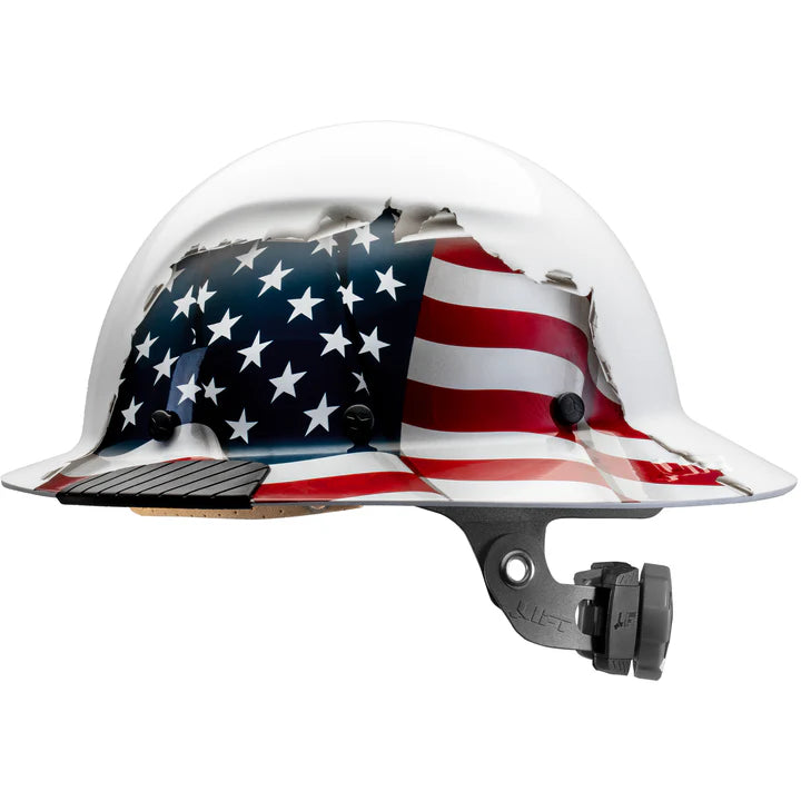 DAX American Flag Full Brim Hard Hat – TJ Nowak Supply Online Work Store